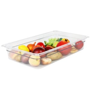 Excellante Full Size 4-Inch Deep Polycarbonate Food Pan