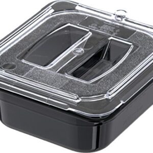 Carlisle FoodService Products 10310U07 StorPlus Sixth Size Polycarbonate Universal Handled Food Pan Lid, Clear