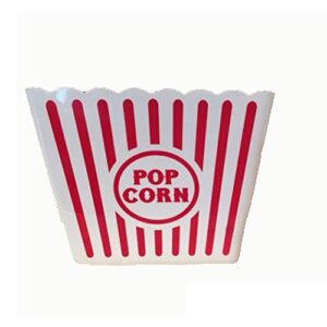 2 Jumbo Movie Night Popcorn Tubs (Plastic)