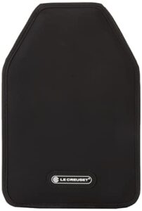 le creuset wine cooler sleeve, black