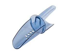 san jamar si5500 polycarbonate saf-t-scoop only,blue, 6-10 oz