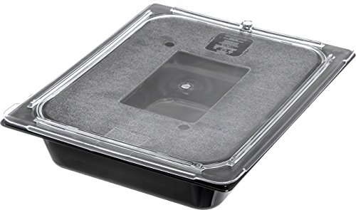 Carlisle FoodService Products 10236U07 StorPlus Half Size Polycarbonate Universal Flat Surface Food Pan Lid, Clear