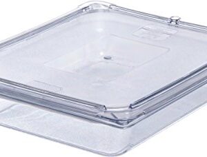 Carlisle FoodService Products 10236U07 StorPlus Half Size Polycarbonate Universal Flat Surface Food Pan Lid, Clear