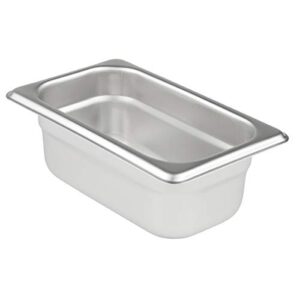 update international 2.5" ninth-size anti-jam steam table pan