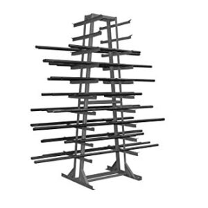 Durham Heavy Duty 14 Gauge Steel Horizontal Storage Rack, HSR-303085-95, 2600 lbs Capacity, 30" Length x 30" Width x 85" Height