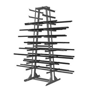 Durham Heavy Duty 14 Gauge Steel Horizontal Storage Rack, HSR-303085-95, 2600 lbs Capacity, 30" Length x 30" Width x 85" Height