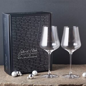 Gabriel-Glas, Austrian Lead-Free Crystal Wine Glasses, StandArt Edition, Gift Box, Set of 2