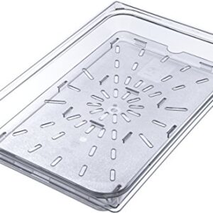 Carlisle FoodService Products 1021507 StorPlus Full Size Polycarbonate Drain Shelf, Clear