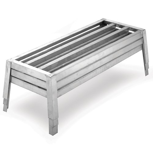 PVIFS DR1848-8 Dunnage Rack with 8" Leg Nesting, 48" Length x 18" Width x 8" Height