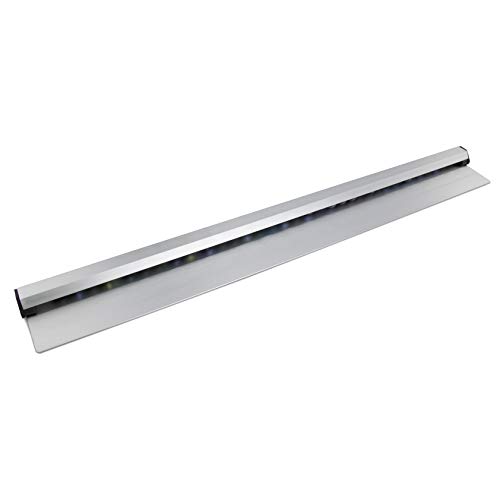 New Star 23862 Anodized Aluminum Slide Check Rack, 24-Inch, Silver