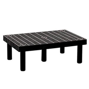 spc industrial d3624 dunnage-rack storage, grid top, 36"x24"x12"