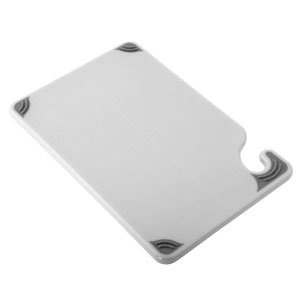 san jamar cbg6938wh saf-t-grip bar cutting board