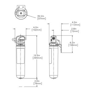 Bunn 39000.0004 EQHP-10 Easy Clear Medium/High Water System, 10,000 Gallon