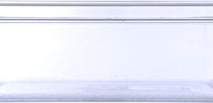 Carlisle FoodService Products 10221B07 StorPlus Half Size Food Pan, Polycarbonate, 4" Deep, Clear