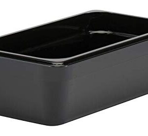 Cambro 34CW110 Food Pan 1/3 X 4" Camwear Black Case of 6