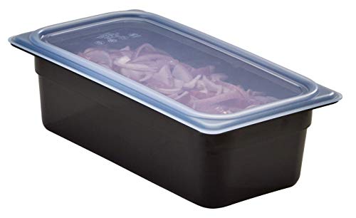 Cambro 34CW110 Food Pan 1/3 X 4" Camwear Black Case of 6