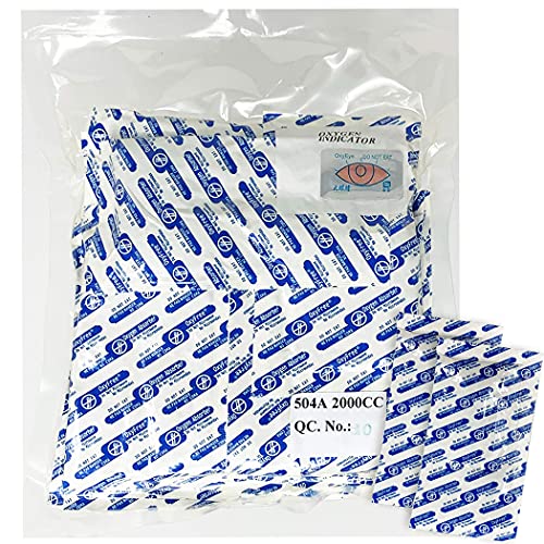 OxyFree 2000cc Oxygen Absorbers - Pack of 20 Oxygen absorbers Total