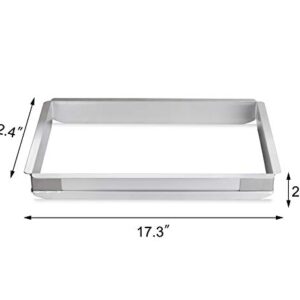 New Star Foodservice 42580 Aluminum Sheet Bun Pan Extender, 13 x 18 inch (Half Size)