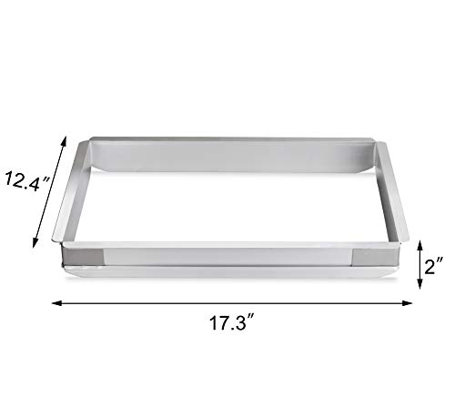 New Star Foodservice 42580 Aluminum Sheet Bun Pan Extender, 13 x 18 inch (Half Size)