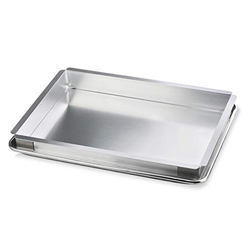 New Star Foodservice 42580 Aluminum Sheet Bun Pan Extender, 13 x 18 inch (Half Size)