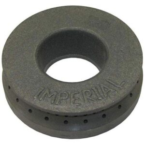 imperial imperial 2119 burner head 4-3/4" dia cast iron for range ir elite oem # 241189