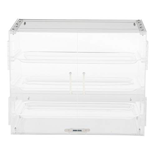 Winco 3-Tier Pastry Display Case, Acrylic Medium