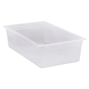 cambro 16pp190 translucent full size x 6" deep food pan