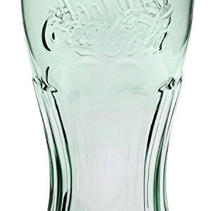 Classic Coca-Cola Glass in Georgia Green 17.2oz/510ml Coke Glass