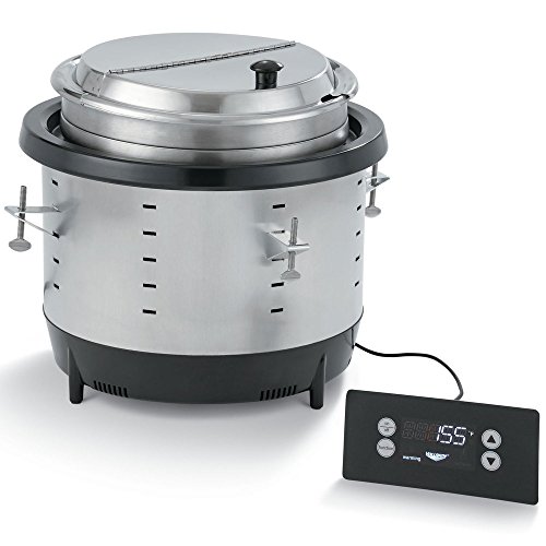 Vollrath 741101DW Mirage Silver 11 Quart Drop-In Induction Warmer