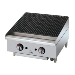 star 6124rcbf star-max 24" radiant gas charbroiler