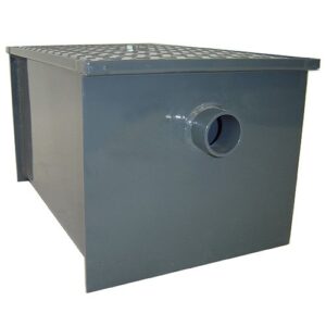 bk resources 70 lb grease trap interceptor