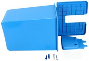 san jamar si2000 blue saf-t-ice scoop caddy