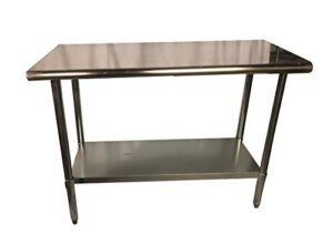 work table food prep worktable restaurant supply stainless steel 18 x 60