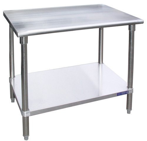 Stainless Steel Work Table Food Prep Worktable Restaurant Supply 30" x 36" NSF Approved