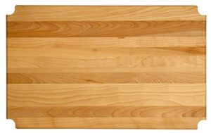 12" deep x 30" wide maple butcher block