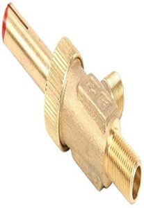 royal range 1628, brass gas valve