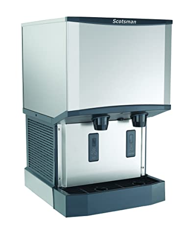 Scotsman HID525A-1 Meridian Nugget Ice & Water Dispenser, 25-Pound Capacity, Stainless Steel, 115-Volts, NSF