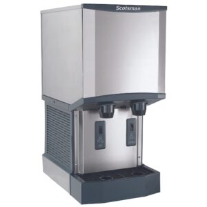 scotsman hid312a-1 meridian nugget ice & water dispenser, 12-pound capacity, stainless steel, 115-volts, nsf