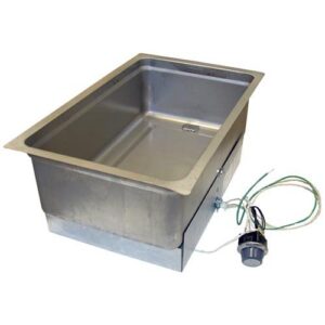 wells bottom mount warmer with drain 5p-ss206erd