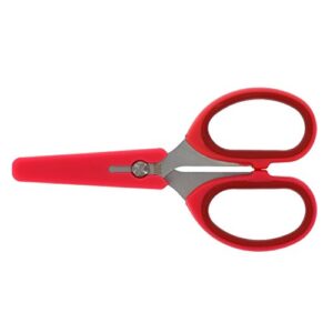 Baby Food Scissors 2 Pack w Covers- Parent Must-Have Safety Stainless Steel Shears to Make Every Bite Baby Sized and Safe- Portable For Babies & Toddlers Feeding (Meats, Fruits, and Vegetables)