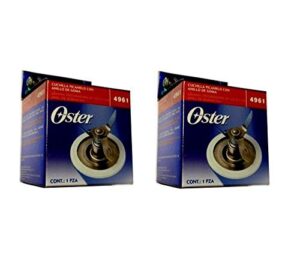 2 genuine oster blender blades for osterizer blenders 4961 with 2 sealing rings!