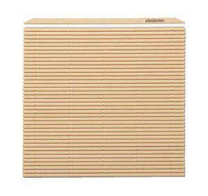 10 x 9.5 inch plastic beige makisu/sushi rolling mat