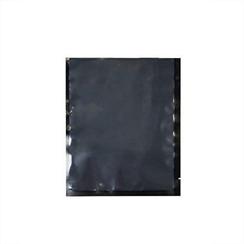 UltraSource Vacuum Pouches, 4 mil, 8" x 10", Black/Clear (Pack of 1000)