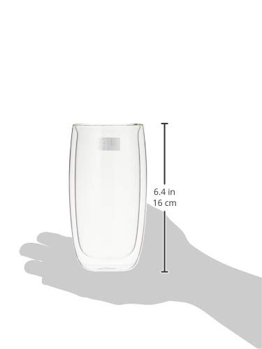 ZWILLING J.A. Henckels Beverage Glass Set, White 2 Count (Pack of 1)