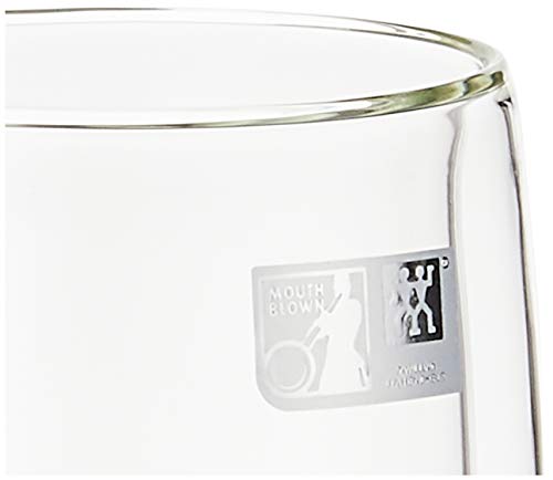 ZWILLING J.A. Henckels Beverage Glass Set, White 2 Count (Pack of 1)