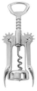 wing corkscrew wine opener by hqy - premium all-in-one wine corkscrew and bottle opener - risk free money-back!