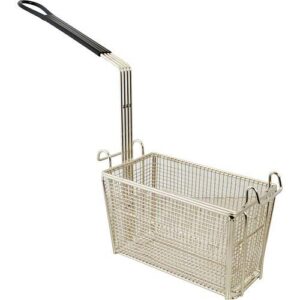 henny penny short fryer basket with vinyl-coated handle includes front and rear hooks 82702