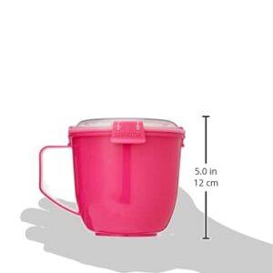 Sistema To Go Collection Soup Mug, Large, 1 Count, Colors may vary, 900 milliliters