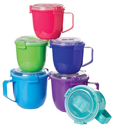 Sistema To Go Collection Soup Mug, Large, 1 Count, Colors may vary, 900 milliliters