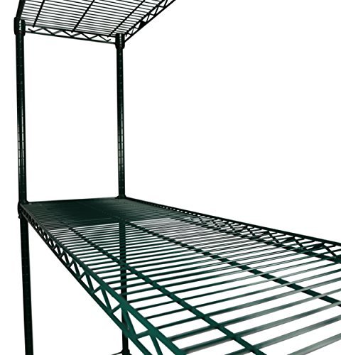 Apollo Hardware Green Epoxy Wire Shelves(Individual Wire Shelves) (14"x48")